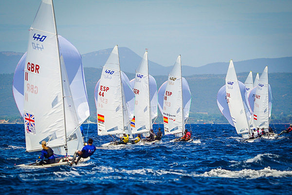 Golden starts to gold fleet in Hyères as Olympians begin to swoop ...